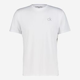 Calvin Klein Wei&szlig;es Sport-T-Shirt mit Logo