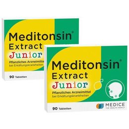 2x Meditonsin Extract Junior pflanzl.Erk&auml;ltungstabl. 90 St