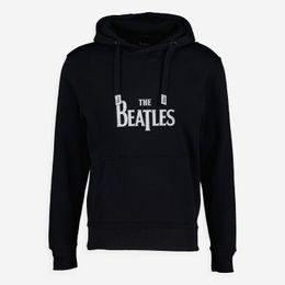 The Beatles Schwarzer Kapuzenpullover mit Logo