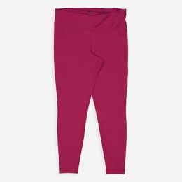 Reebok Bordeauxrotes Leggings mit Elastischer Bund