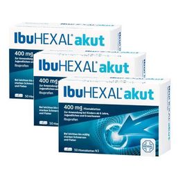 HEXAL&reg; Ibuhexal akut 400 Filmtabletten (3x 50St) 3 St