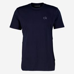 Calvin Klein Dunkelblaues Sport-T-Shirt mit Logo