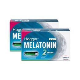 STADA Hoggar Melatonin Duo Einschlaf-Kapseln Doppelpackung (2x30 St) 60 St