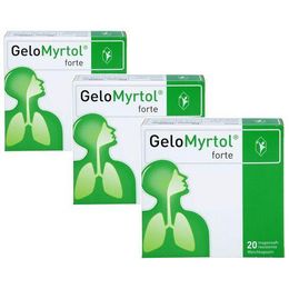 3x Gelomyrtol forte magensaftresistente Weichkapseln 20 St