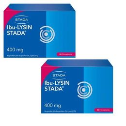 IBU-LYSIN STADA 400 mg Filmtabletten Doppelpackung (2x 50St) 2 St