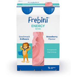 Fresenius Frebini Energy Drink Erdbeere Trinkflasche 6X4X200 ml