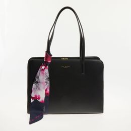 Ted Baker Schwarze Tote Bag mit Halstuch