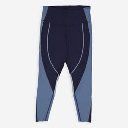 Reebok Dunkelblaue Leggings mit Logo