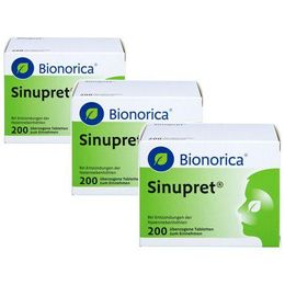Sinupret &uuml;berzogene Tabletten 3x200 St