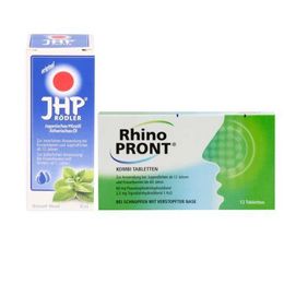 Rhinopront Kombi Tabletten + Jhp R&ouml;dler Japanisches Minz&ouml;l &auml;therisches &Ouml;l 1 St