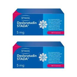 Desloratadin STADA 5 mg Filmtabletten Doppelpackung (2x 100St) 2 St