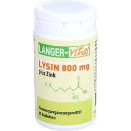 Lysin 800 mg+Zink Tabletten 60 St