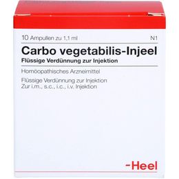 Heel Carbo Vegetabilis Injeel Ampullen 10 St