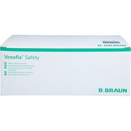 B2B Medical Venofix Safety Venenpunkt.21 G 0,8x19mm 19cm gr&uuml;n 50 St