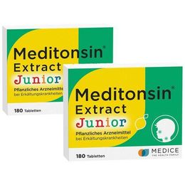 2x Meditonsin Extract Junior pflanzl.Erk&auml;ltungstabl. 180 St