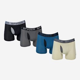 Spyder 4er-Pack mehrfarbige Boxershorts mit gesticktem Logo