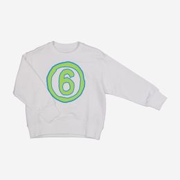 MM6 Wei&szlig;es Sweatshirt