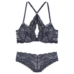 Lascana Set Damen Gr&ouml;&szlig;e 70 dunkelblau