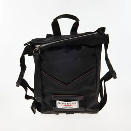 Givenchy Schwarzer Rucksack mit Logo