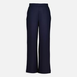 Rich & Royal Schwarzblaue Jogginghose mit weitem Bein