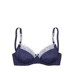 Nuance BH Damen Gr&ouml;&szlig;e 95 navy / wei&szlig;