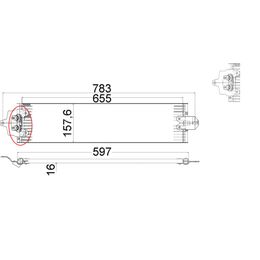 Mahle &Ouml;lk&uuml;hler, Automatikgetriebe clc49000p f&uuml;r CUPRA VW PORSCHE