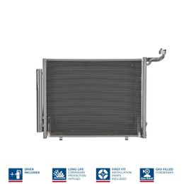 NISSENS Kondensator, Klimaanlage 941093 f&uuml;r FORD 2113906 2695309 H1BH19710AC