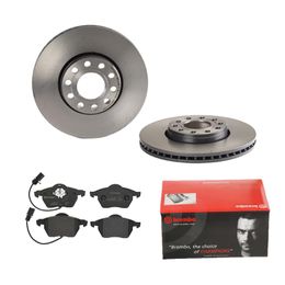 Brembo ijdtidgwd2 Vorderachse innenbel&uuml;ftet 288mm 25mm f&uuml;r SEAT SKODA VW AUDI (FAW)