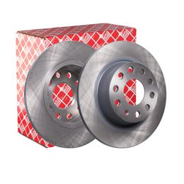 febi bilstein Bremsensatz, Scheibenbremse vkbs0438 Hinterachse voll 272mm f&uuml;r Skoda VW Audi SEAT