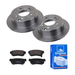 ATE Bremsensatz, Scheibenbremse 1420-22396 hinten rechts links voll 262mm f&uuml;r HYUNDAI KIA 58302-3CA10 58302-26A10 58302-26A00