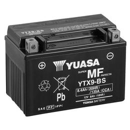 Yuasa Starterbatterie YTX9 12V 8Ah 135A f&uuml;r BMW TRIUMPH 61218531108 T2500183 61218389127