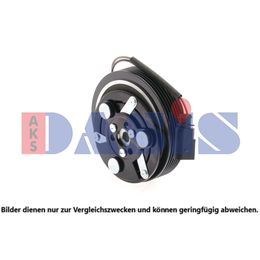 AKS DASIS Magnetkupplung, Klimakompressor 855004N 12V f&uuml;r VAG 7D0820805C 7D0820805H 7D0820805K