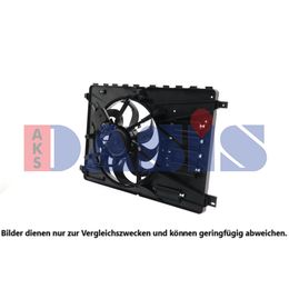 AKS DASIS L&uuml;fter, Motork&uuml;hlung 098135N &Oslash;385mm 385mm f&uuml;r FORD 1565834 1460969 1593900