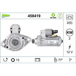 Valeo Starter 458419 f&uuml;r VW Audi (FAW)