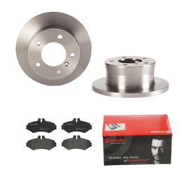 Brembo Bremsensatz-Hinterachse IJDTIDKC14 Bremsensatz, Scheibenbremse hinten rechts links voll 272mm f&uuml;r VW MERCEDES-BENZ CHRYSLER 84206220 5103557AA