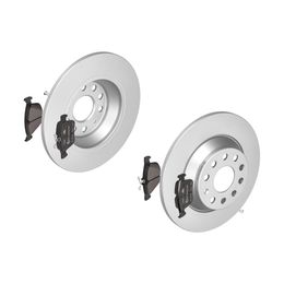 ATE Bremsensatz-Hinterachse Standard Disc / Ceramic IJZJSGLMN2 Bremsensatz, Scheibenbremse hinten rechts links voll 300mm f&uuml;r SKODA SEAT VAG 3Q0698451