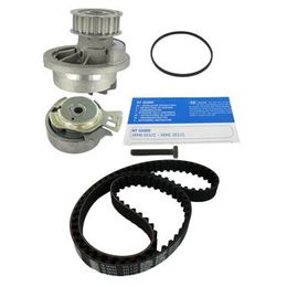 SKF Wasserpumpe + Zahnriemensatz VKMC 05121-2 mit Dichtungen f&uuml;r DAEWOO BUICK (SGM) VAUXHALL CHEVROLET OPEL 11092971 11092972 9199595