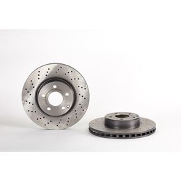Brembo Bremsscheibe COATED DISC LINE 09.9481.21 vorne rechts links Gelocht 312mm f&uuml;r MERCEDES-BENZ A2304210412 2304210412