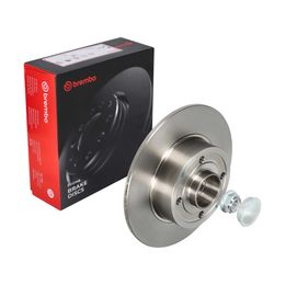 Brembo Bremsscheibe BEARING DISC LINE 08.A141.17 hinten rechts links voll 240mm f&uuml;r RENAULT 432005347R 8660001811 432005338R