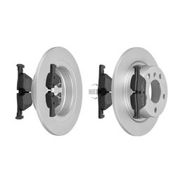 f.becker Bremsensatz, Scheibenbremse 13810247 hinten rechts links voll 290mm f&uuml;r BMW 34206873094 34206799809 34216792225