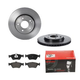 Brembo Bremsensatz, Scheibenbremse 1420-54113 vorne rechts links innenbel&uuml;ftet 284mm f&uuml;r MERCEDES-BENZ 2024210712 A0054204720 A0044200220