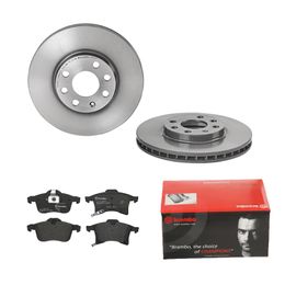 Brembo Bremsensatz, Scheibenbremse 1420-53542 vorne rechts links innenbel&uuml;ftet 260mm f&uuml;r AC GENERAL MOTORS SATURN VAUXHALL OPEL 9195157 1605957 912796