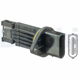 DELPHI Luftmassenmesser AF10366-12B1 12V f&uuml;r MERCEDES-BENZ 0041530628 6110940048 A0041530628
