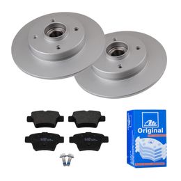 ATE Bremsensatz, Scheibenbremse 1420-22037 hinten rechts links voll 249mm f&uuml;r PEUGEOT CITRO&Euml;N VAUXHALL OPEL 424932 3648487 425440