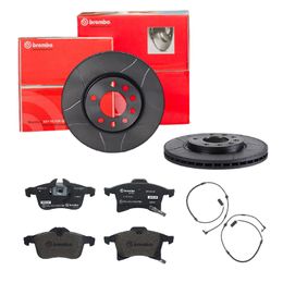 Brembo Bremsensatz-Vorderachse MAX LINE SK8K0F7EA5 Bremsensatz, Scheibenbremse vorne rechts links innenbel&uuml;ftet 280mm f&uuml;r AC GENERAL MOTORS SATURN VAU
