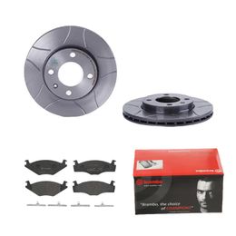 Brembo Bremsensatz, Scheibenbremse 1420-54243 vorne rechts links innenbel&uuml;ftet 239mm f&uuml;r SKODA VW SEAT (SVW) AUDI 321698151B 1HS698151 321698151E