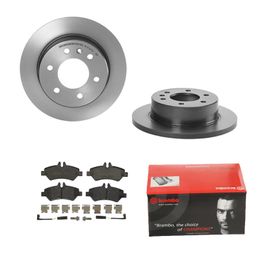 Brembo Bremsensatz, Scheibenbremse 1420-54138 hinten rechts links voll 298mm f&uuml;r VW DODGE MERCEDES-BENZ CHRYSLER A9064230400 84205120 4862602AA