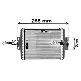 Van Wezel K&uuml;hler, Motork&uuml;hlung 06002450 f&uuml;r BMW 17117600697