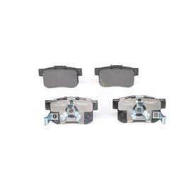 Bosch Bremsensatz-Hinterachse IJF1413YQ0 Bremsensatz, Scheibenbremse hinten rechts links voll 282mm f&uuml;r HONDA 43022-TL0-G52 43022-S9A-010 43022-TL0-G5