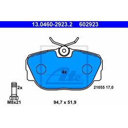 ATE Bremsensatz-Vorderachse SG00000D2G Bremsensatz, Scheibenbremse vorne hinten rechts links bel&uuml;ftet 262mm f&uuml;r MERCEDES-BENZ A0004200120 A0014209620